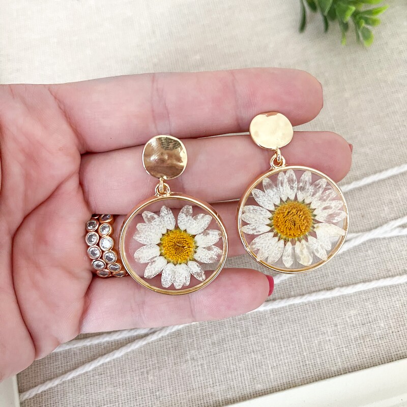 Epoxy Resin Earrings - Etsy