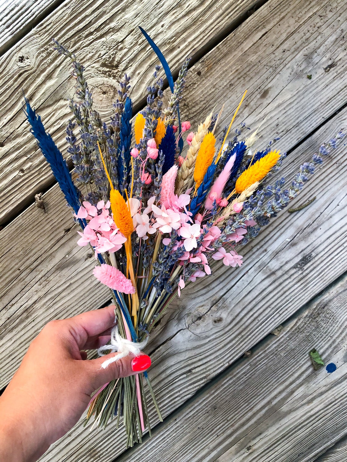 Natural Dried Flowers Bouquet Dried Flower Bunch Natural | Etsy