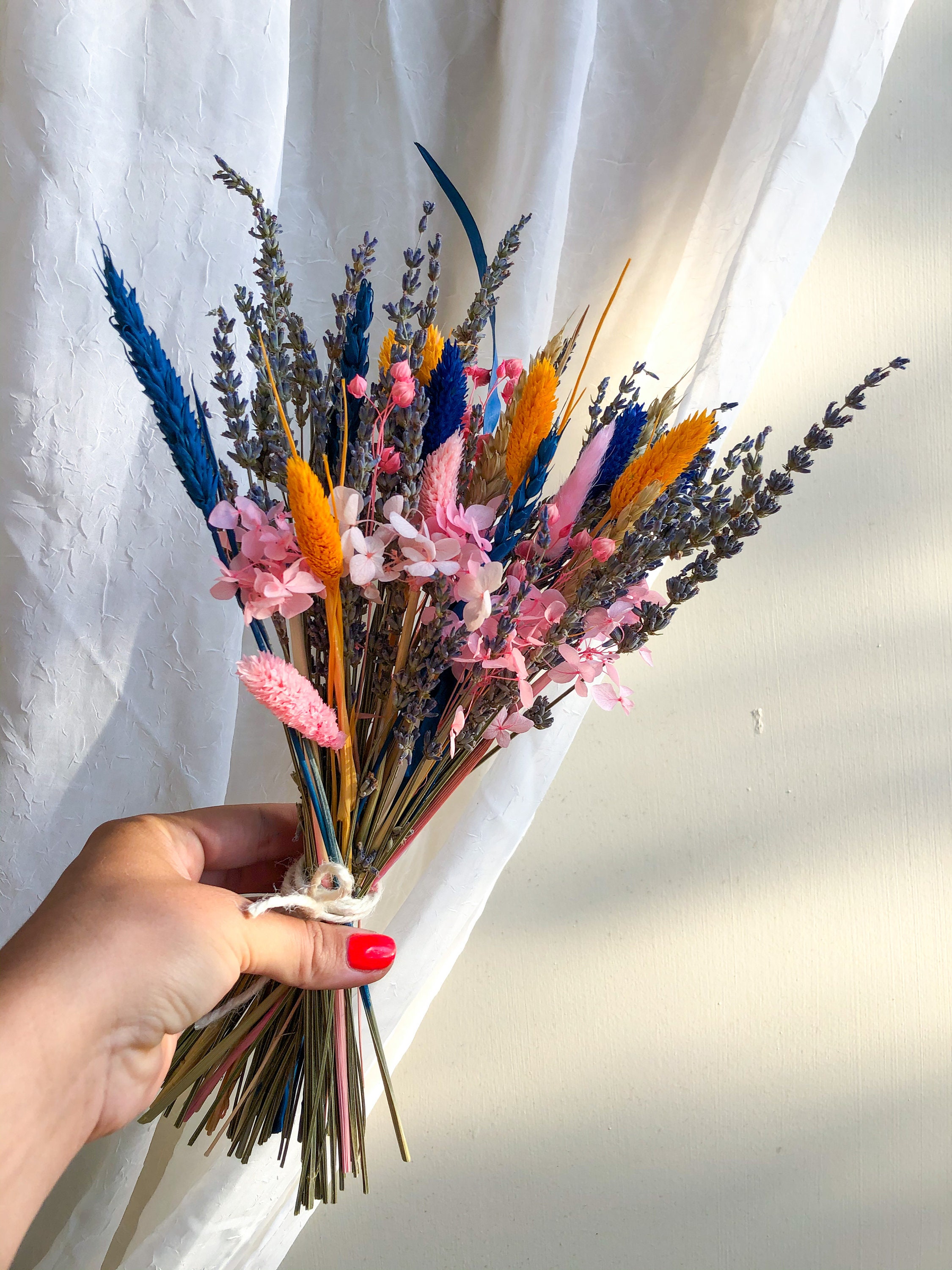 Natural Dried Flowers Bouquet Dried Flower Bunch Natural - Etsy