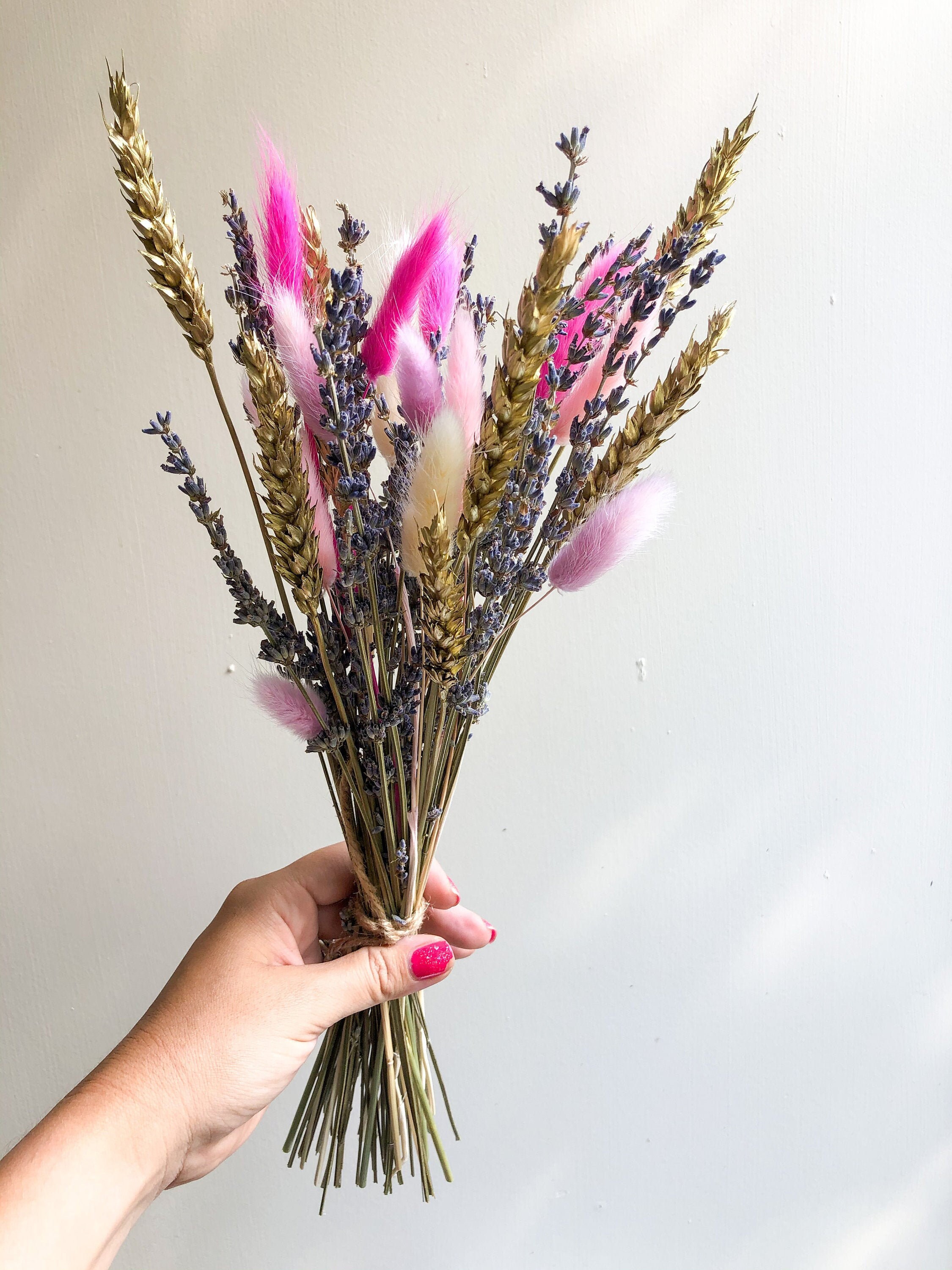Gold Dried Lavender Bouquet for a Gold Vase 24K Gold Bouquet - Etsy