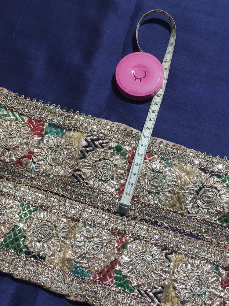 Traditional Indian Gota Patti Sari Border Gota Sewing Trim - Etsy