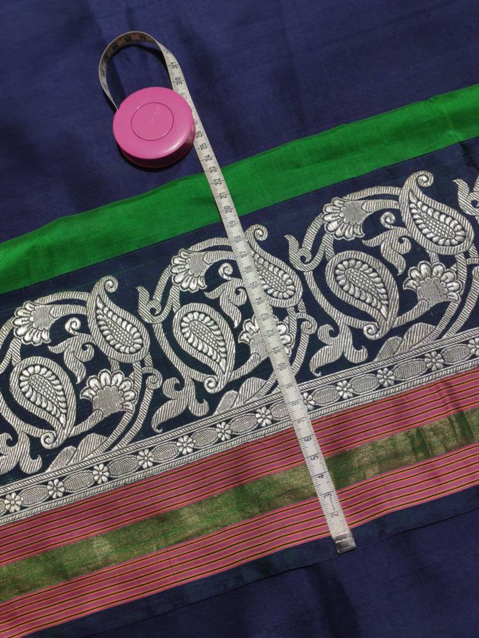 Vintage Banarasi Brocade Saree Border Brocade Trim Craft | Etsy