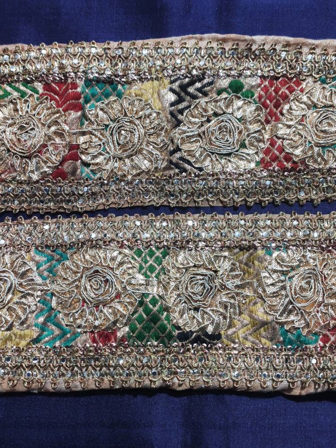 Traditional Indian Gota Patti Sari Border Gota Sewing Trim - Etsy