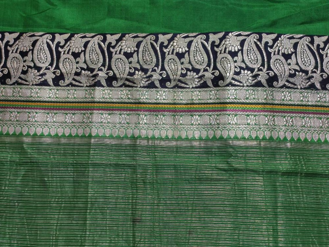 Vintage Banarasi Brocade Saree Border Brocade Trim Craft - Etsy