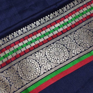 Vintage Banarasi Brocade Saree Border, Brocade Trim Craft Ribbon ...