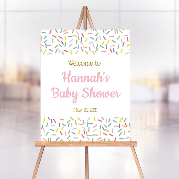 Baby Sprinkle Sign - Etsy
