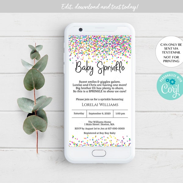 Baby Sprinkle - Etsy