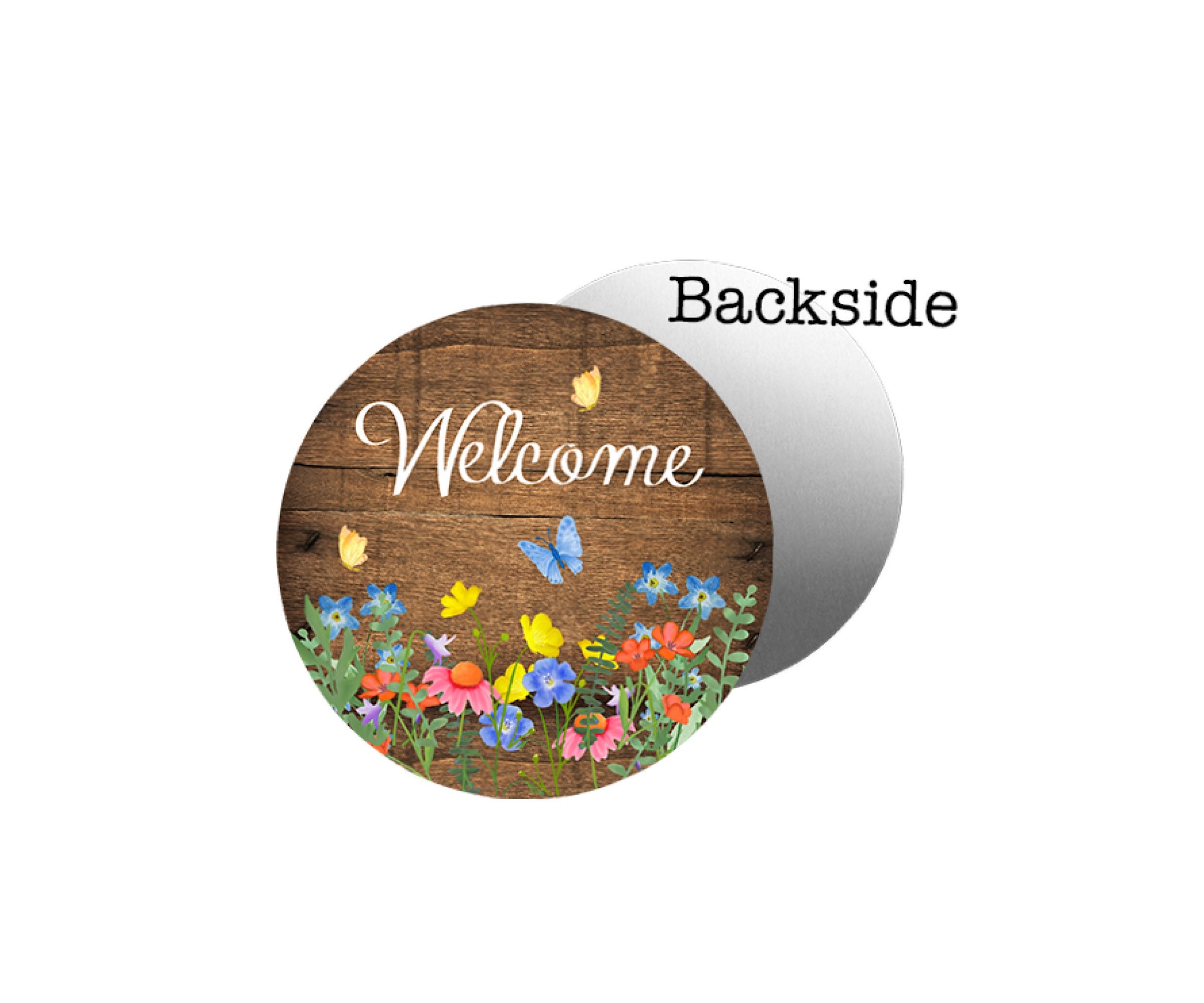 Welcome Wreath Sign Wreath Center Floral Wreath Sign Wreath | Etsy