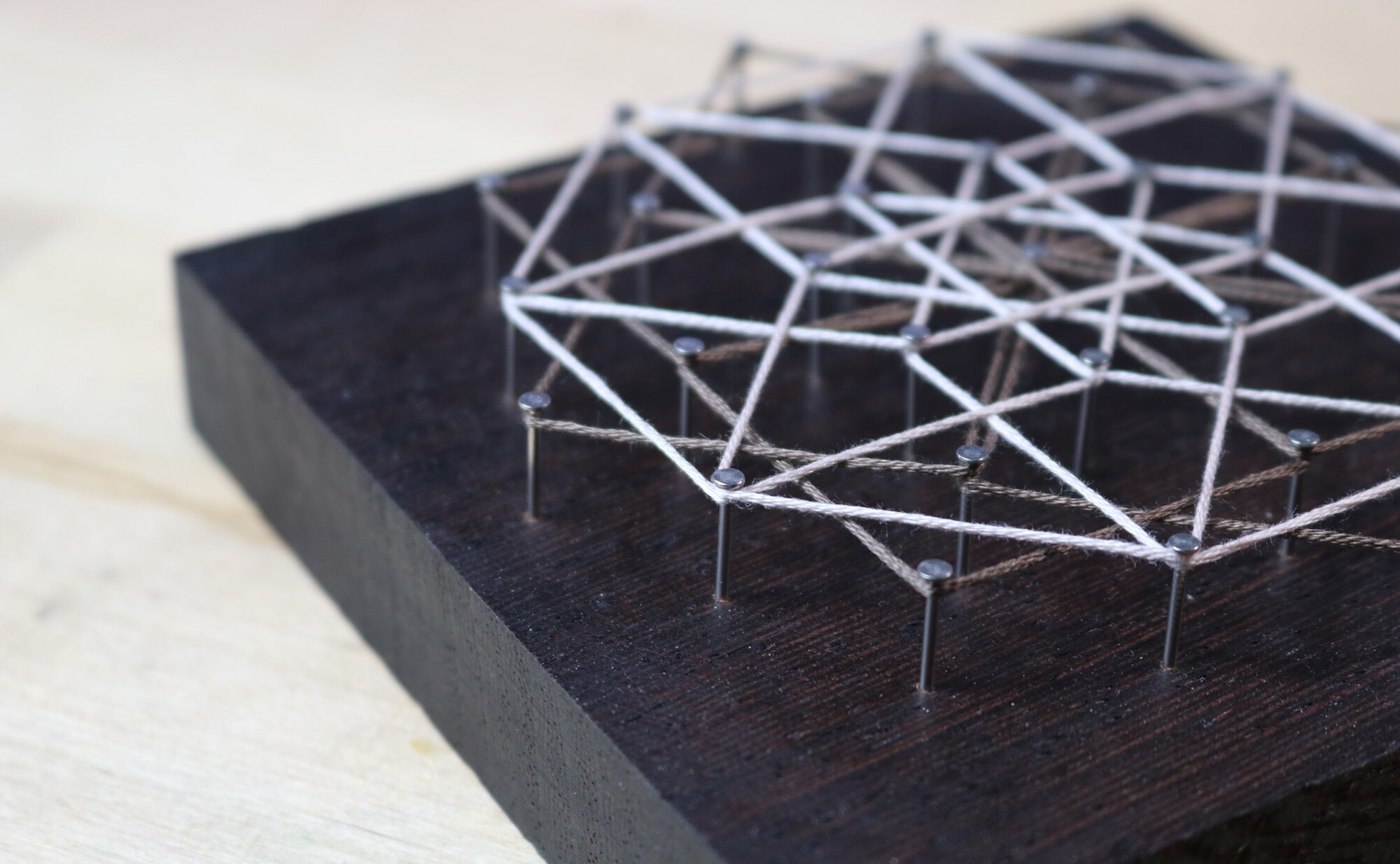 String Art Mandala Octagonal Toroid Sacred Geometry - Etsy