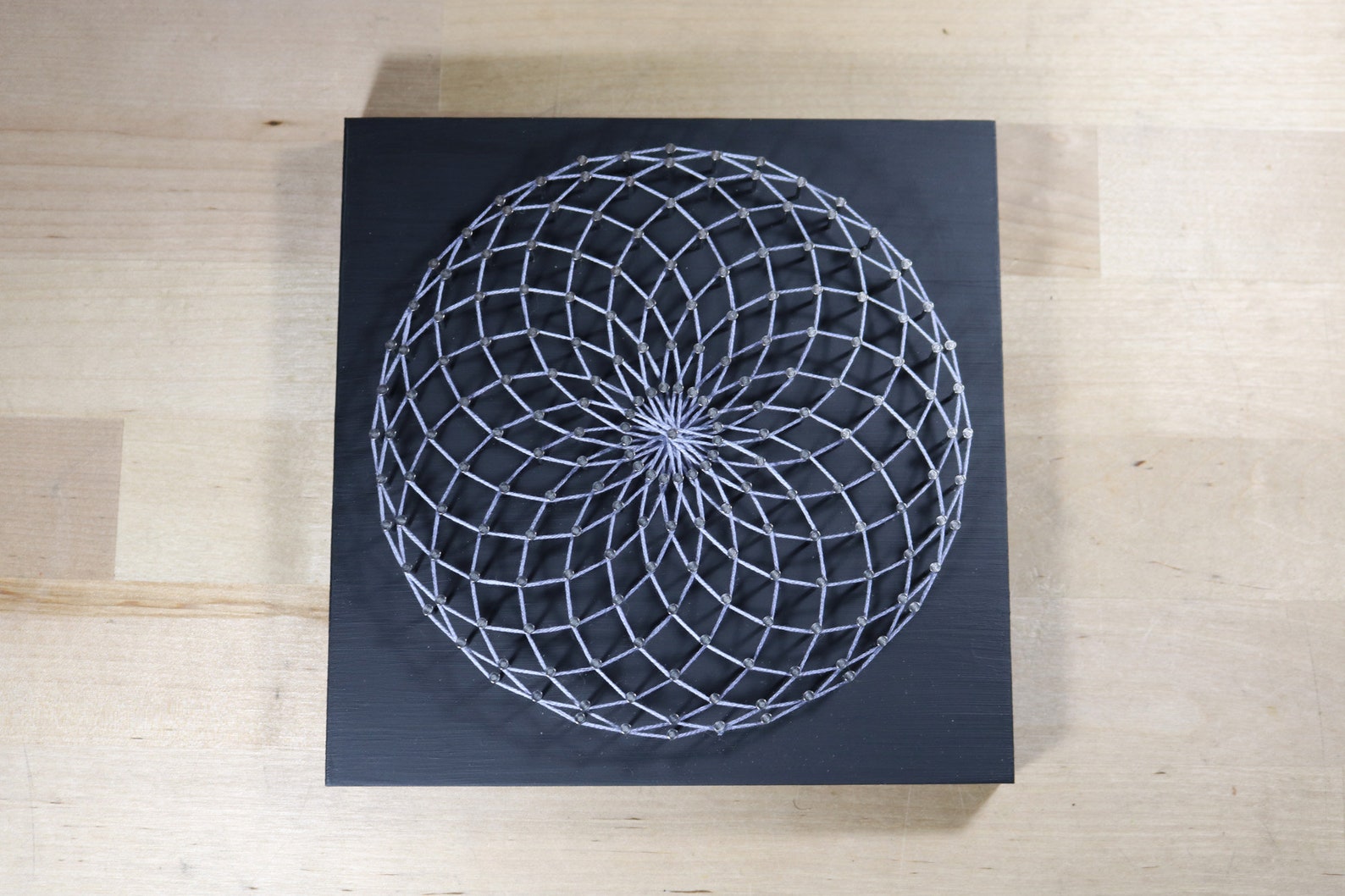 String Art Mandala - Toroid Sacred Geometry - Etsy