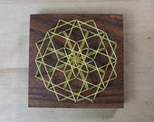 String Art Mandala Octagonal Toroid Sacred Geometry - Etsy