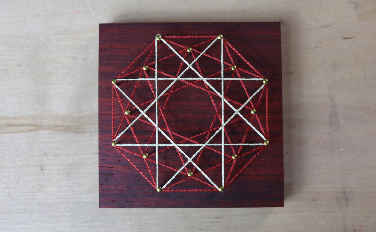 String Art Mandala Octagram Portal Sacred Geometry - Etsy