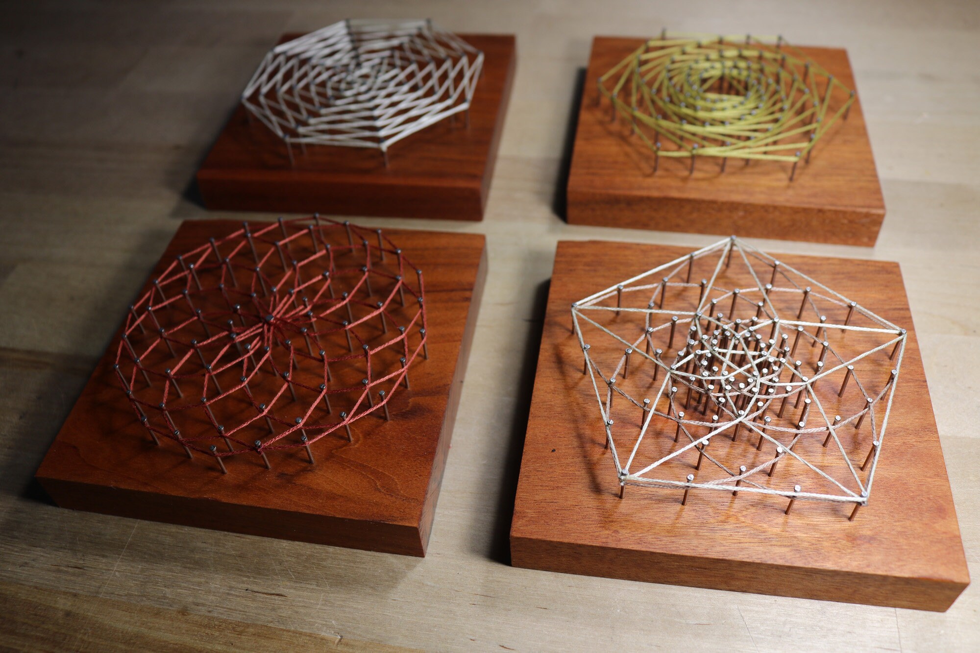 String Art Mandala - Pentagon Sacred Geometry - Etsy