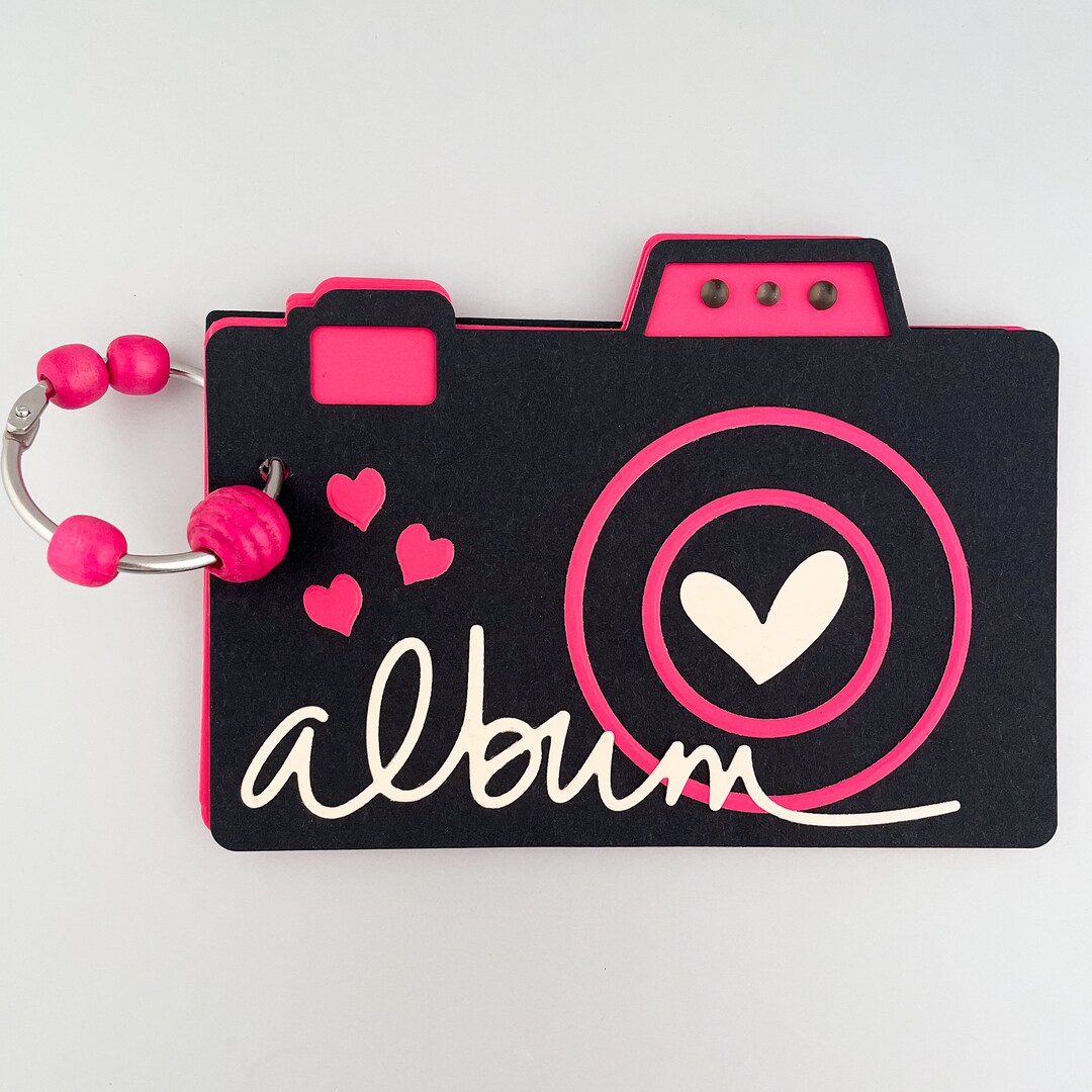 Mini Photo Album, Customizable Mini Album, Scrapbooking Album for ...