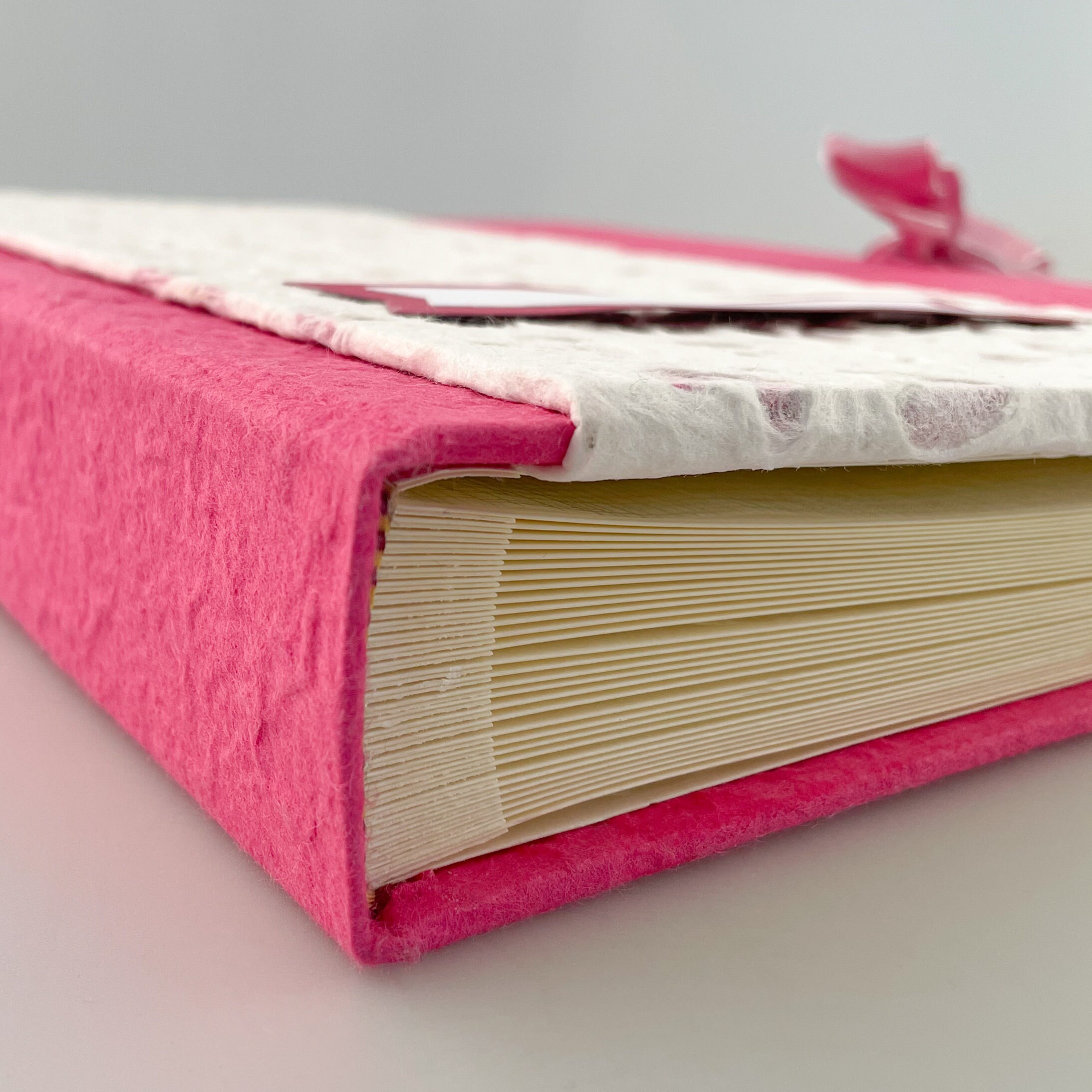 Personalized Photo Album, Custom Photo Album, Pink and White for Girls ...