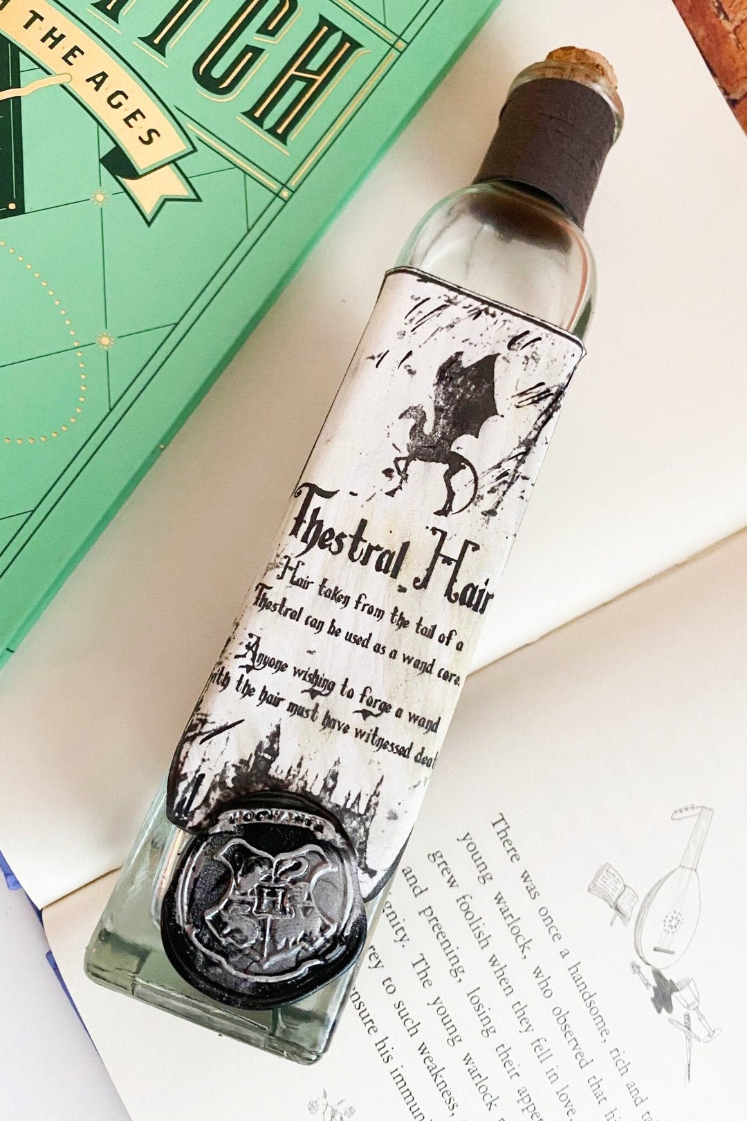 Apothecary Potion Replica/thestral Hair/potion Bottle/hp/apothecary Jar ...
