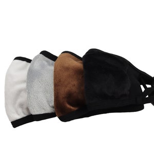 Microfiber Fabric Bamboo Face Mask,dust Mask,washable Face Masks ...