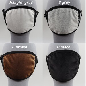 Microfiber Fabric Bamboo Face Mask,dust Mask,washable Face Masks ...