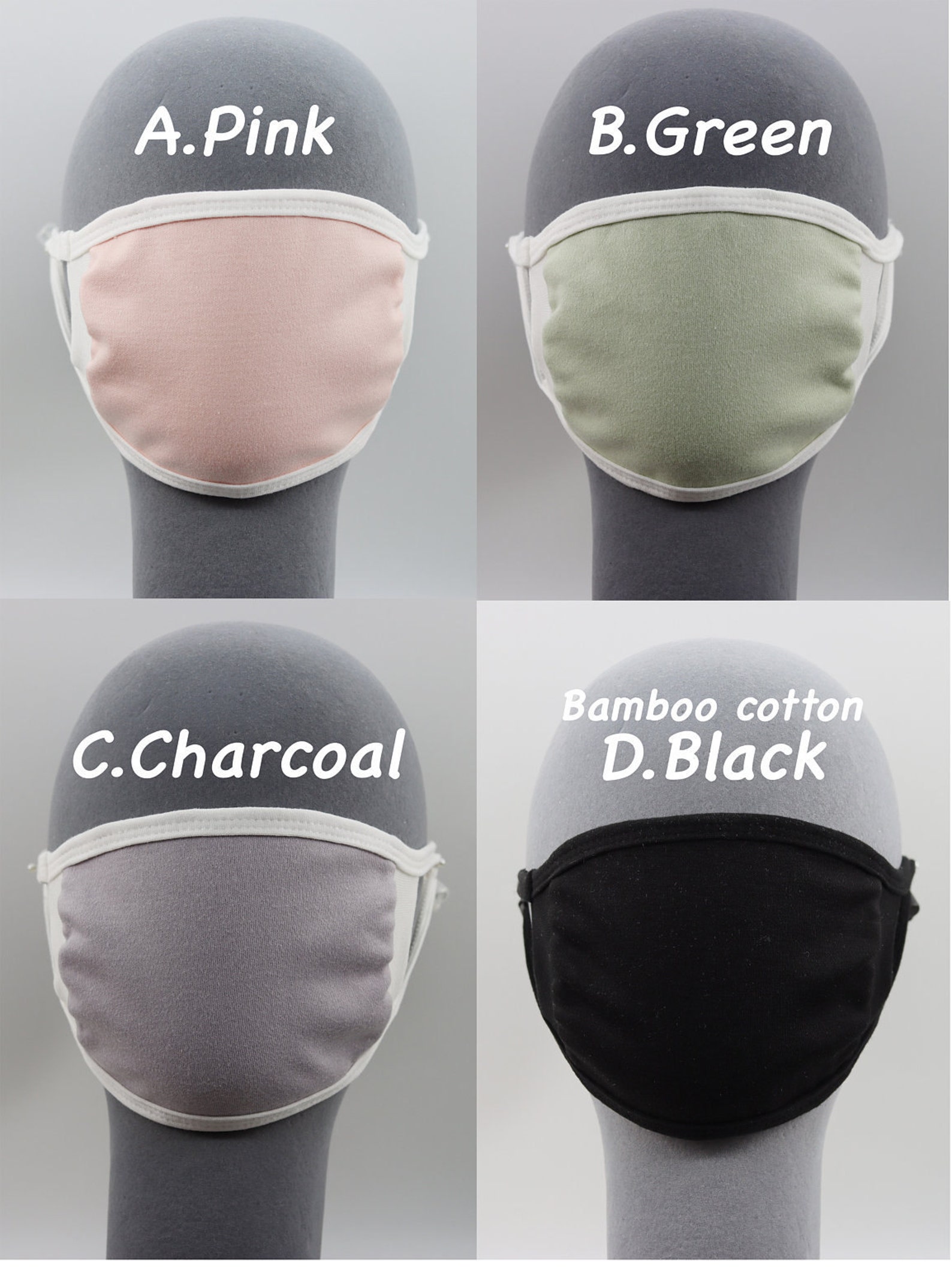 100% Organic Face Maskorganic Cotton Face Mask Organic Face - Etsy