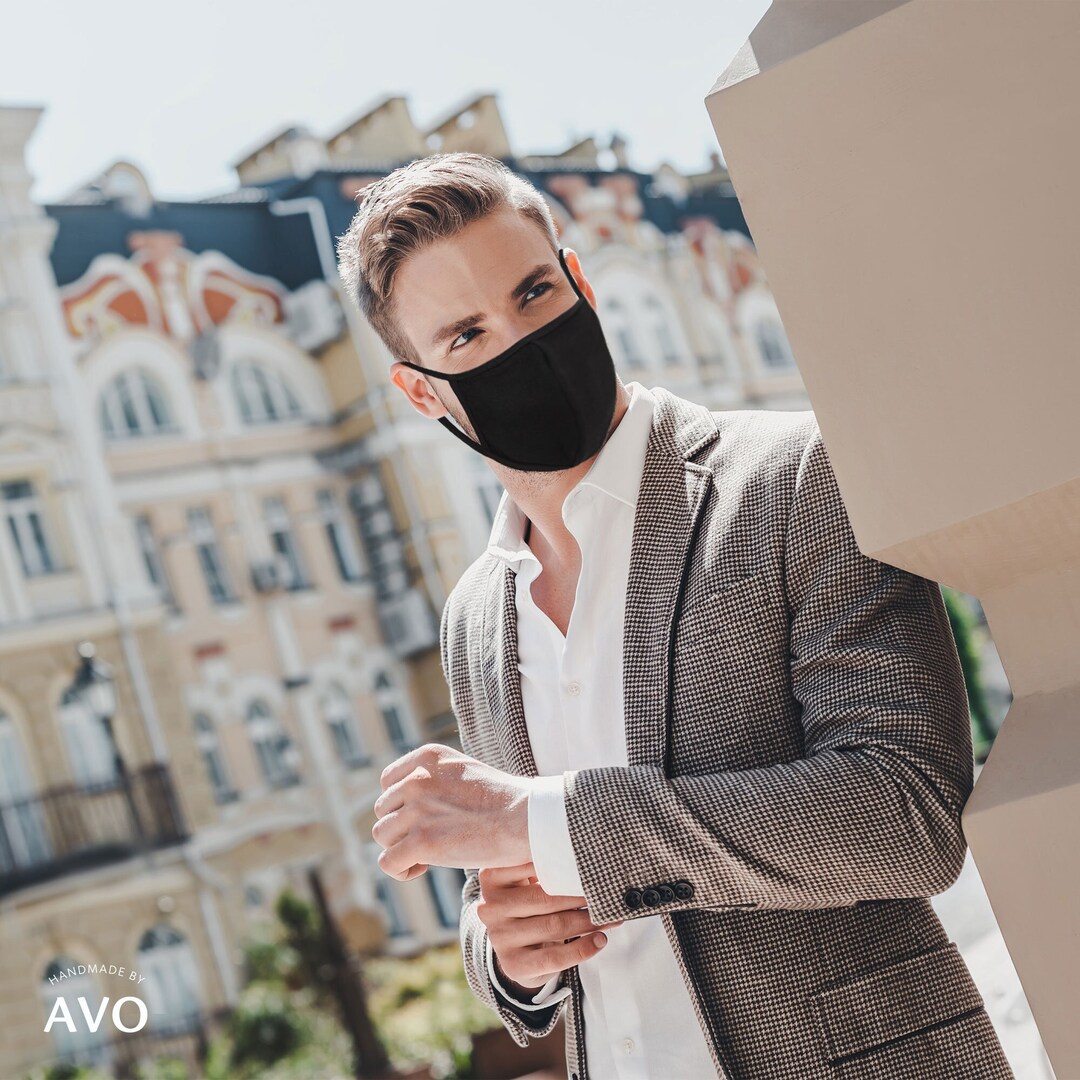 3pcs 3D Organic Mesh Masks, Organic Mesh Face Masks, Organic Cotton ...