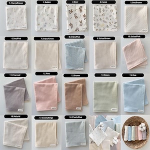 100% Organic Cotton Dual-sided Handkerchief – Soft, Absorbent, for ...