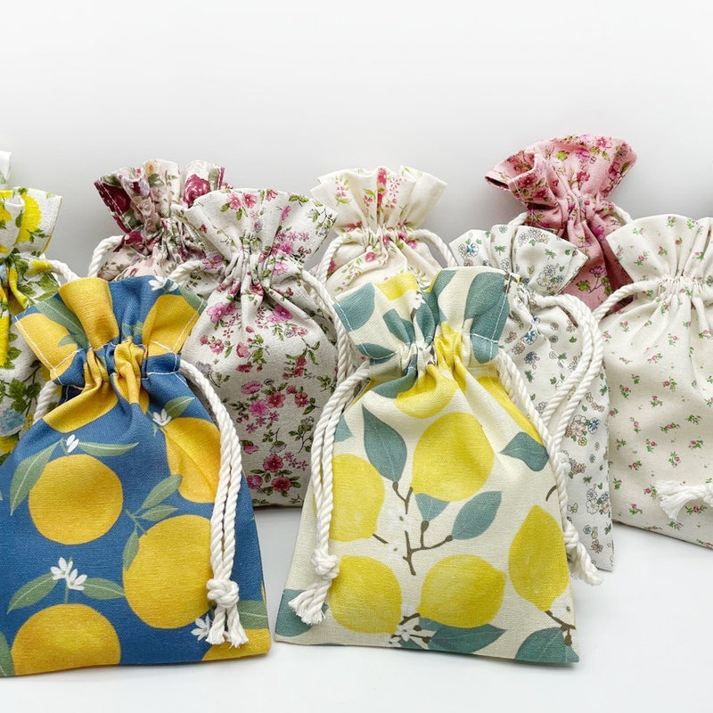 Small Drawstring Pouch - Etsy UK