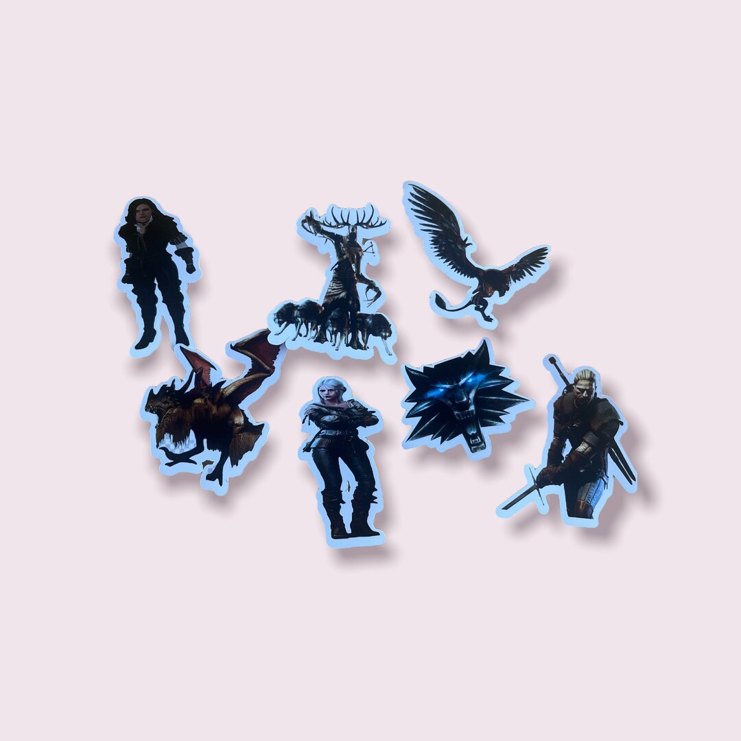 The Witcher Stickers - Etsy