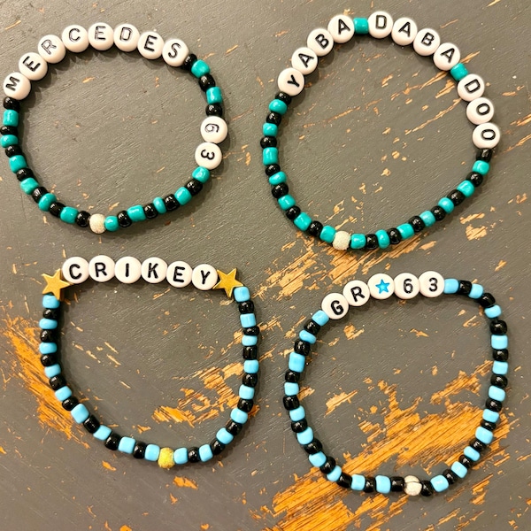 F1 Bracelet Custom - Etsy