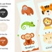 Safari Adventure - 16 Engaging 5x7 Flashcards for Children Ages 3-5 - Etsy