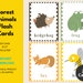 Forest Friends Adventure - 20 Printable 5x7 Flashcards for Kids Ages 4 ...