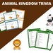 Animal Kingdom Trivia Cards | Homeschool Activity, Learning Games ...
