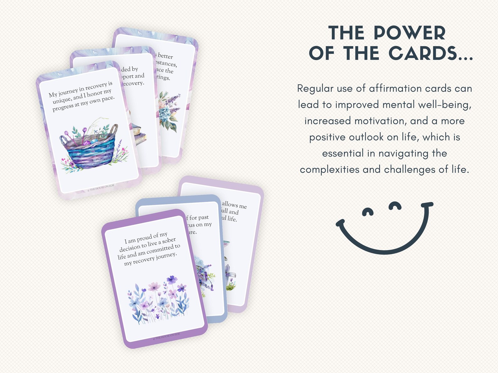 25 Sobriety & Recovery Affirmation Cards | Support Your Journey to ...