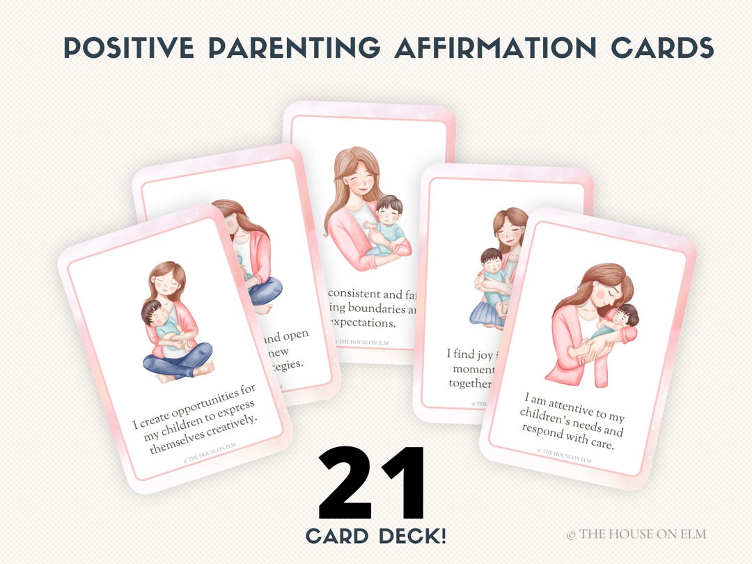 21 Positive Parenting Affirmation Cards | Digital Download ...