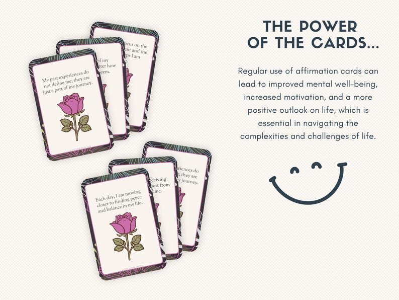 20 Post-traumatic Growth Affirmation Cards | Digital Download | Healing ...