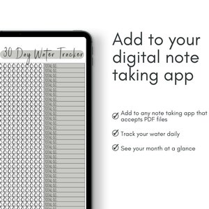 Water Trackers, H2O Tracking Sheets, Progress Log, Fitness Goals ...