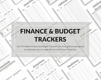 Printable Budget Planner Bundle: Monthly Budget, Savings Tracker & Debt Snowball Sheets - Etsy