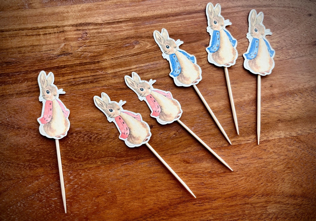 Classic Beatrix Potter Peter Rabbit Flopsy Bunny Cupcake - Etsy