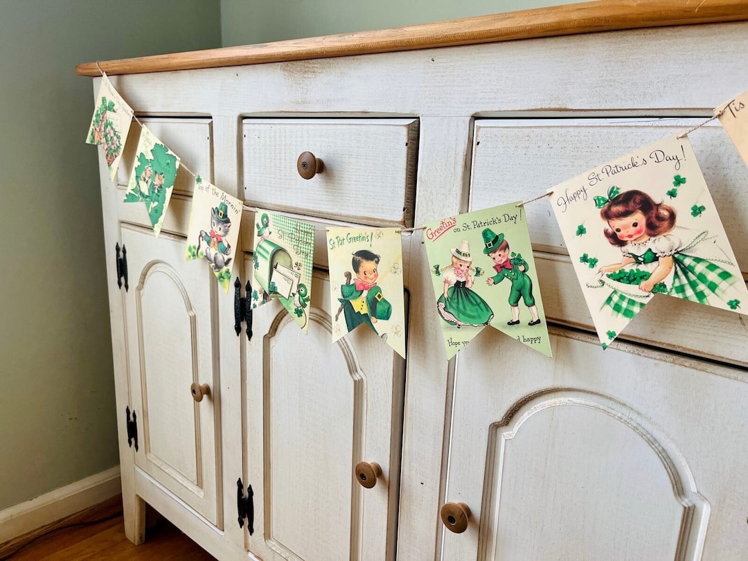 Vintage St Patrick’s Day Decorations St Patty’s Day St Patrick’s Day ...