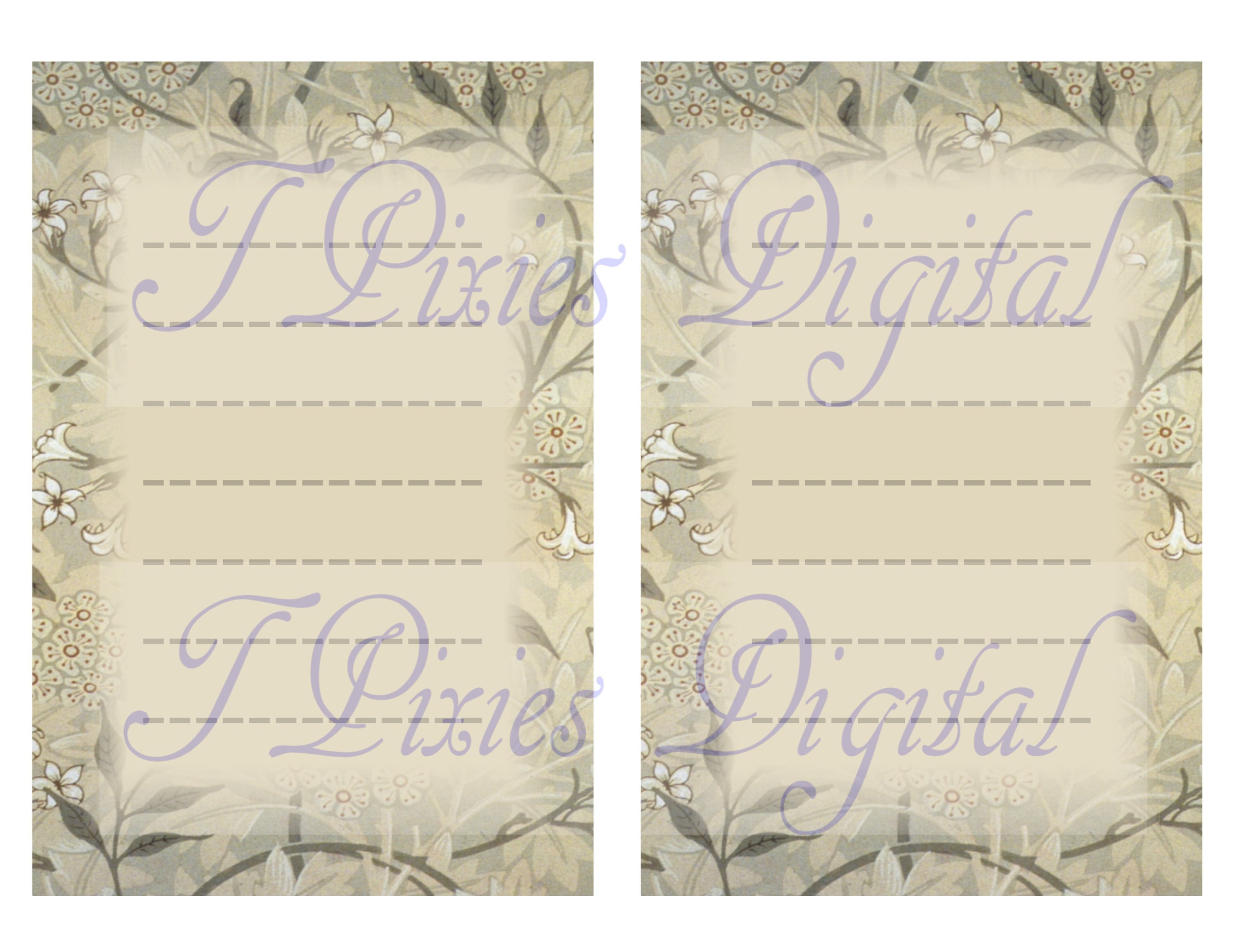 Dragonfly Journal Digital Kit, Journal Download, Print at Home Journal ...