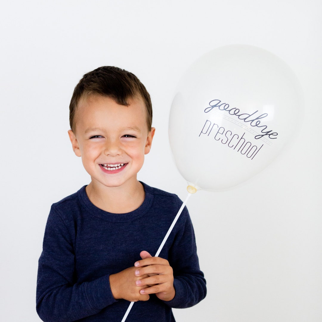 Goodbye Preschool, Preschool Graduation, Last Day of School Sign, Pre-k ...