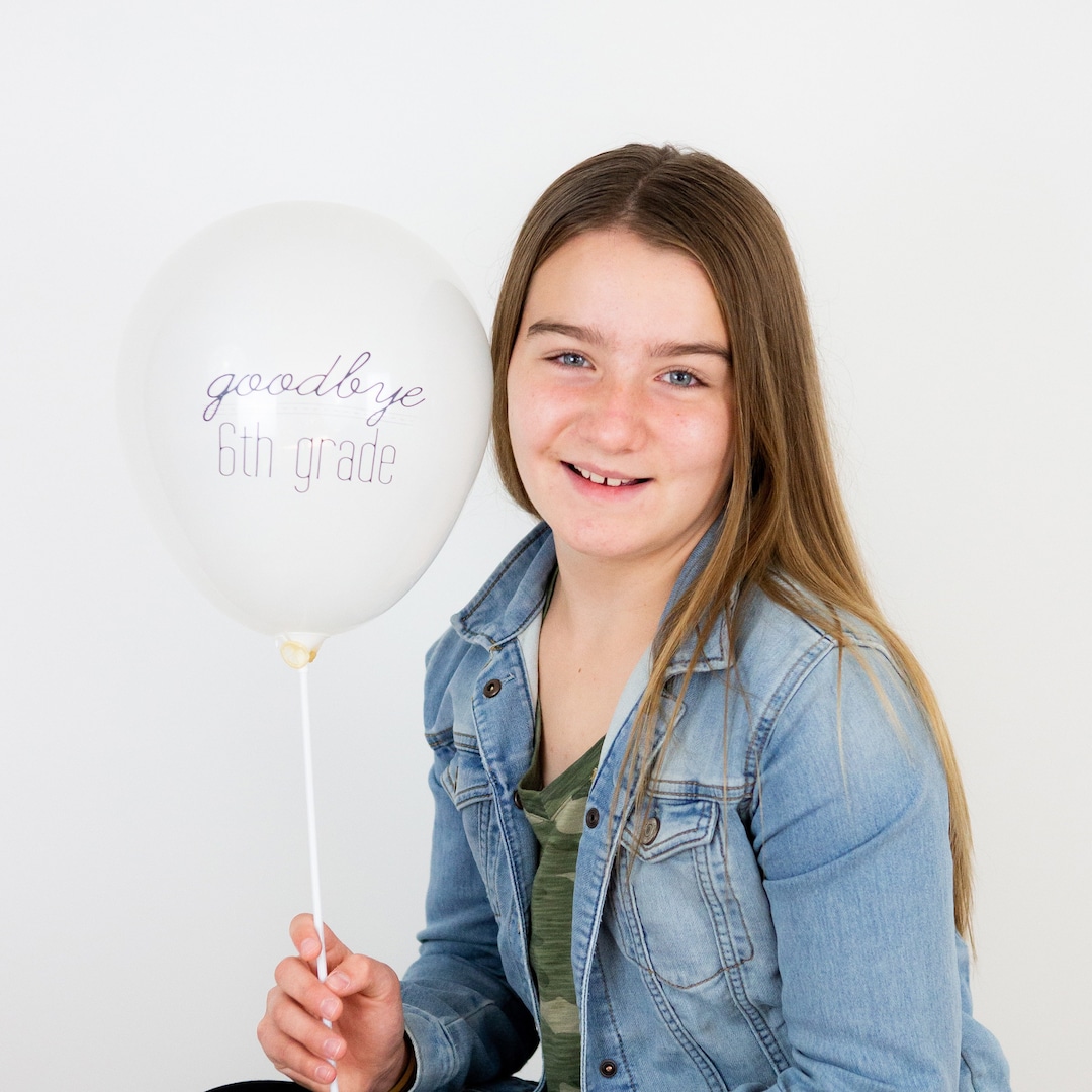 Last Day of 6th Grade, Sixth Grade School Sign, End of School Board ...