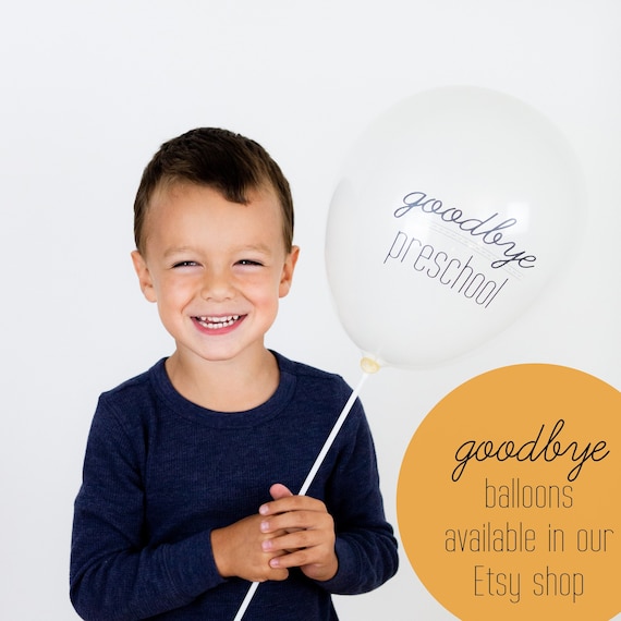 Schools Out Sign Goodbye School Balloon - Etsy