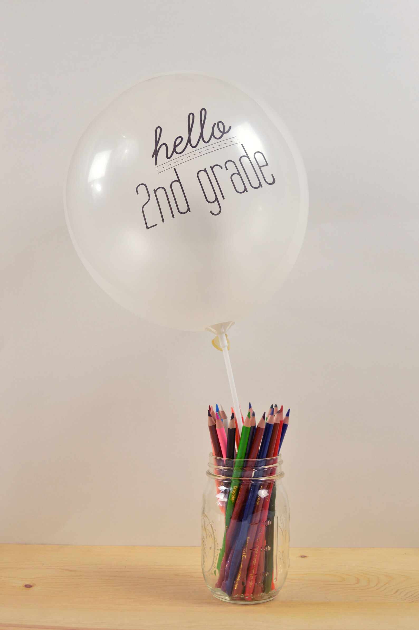 First Day of School Sign Hello School Balloon | Etsy