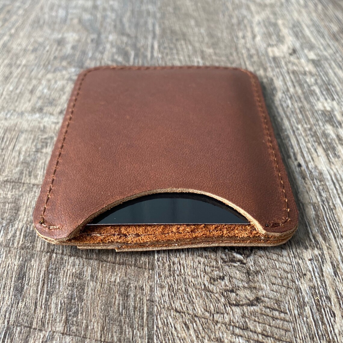 Personalized Leather Front Pocket Wallet the Best Gift for - Etsy