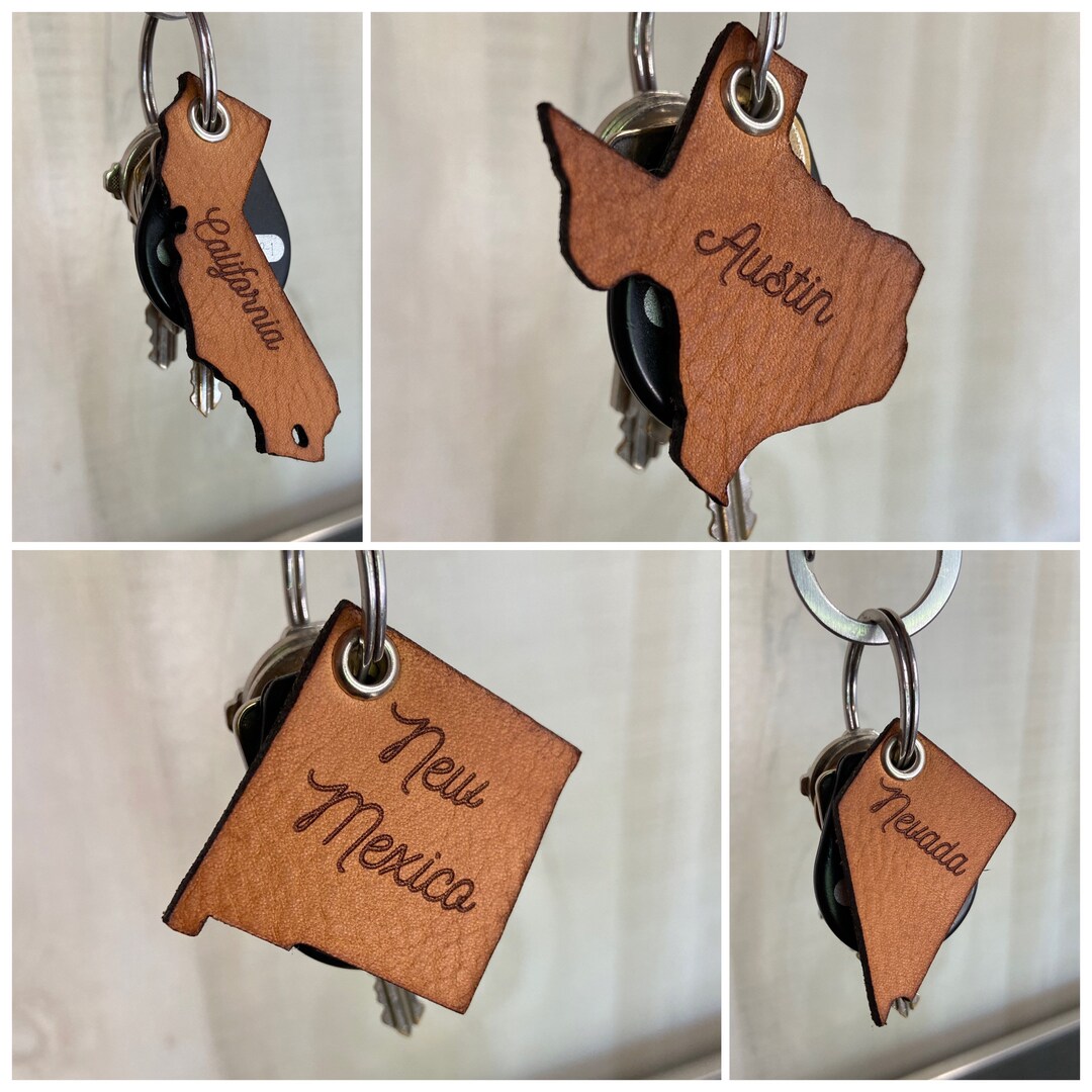 Personalized State Keychain - Show Your Roots- the Best Gift for Dad ...