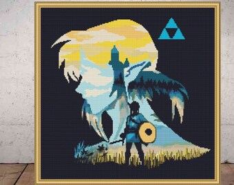 Cross Stitch Zelda | Etsy