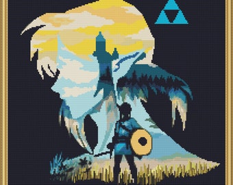 Cross Stitch Pattern Zelda | Etsy