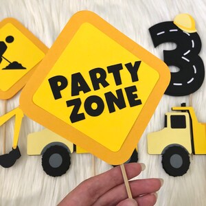 Construction Centrepieces | Double-sided Centerpieces Variety Pack ...