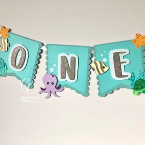 Under the Sea Monthly Photo Banner | Newborn to 12 Months | Ocean Sea ...
