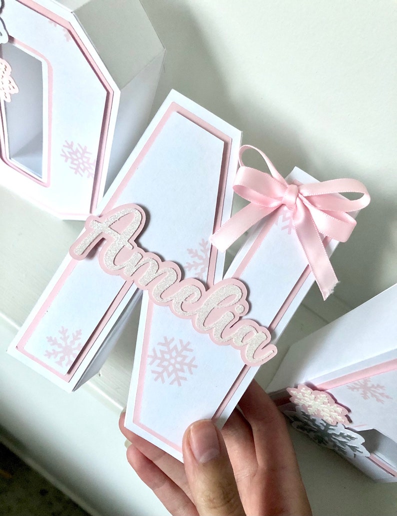 3D Cardstock Letters 6 Inch Tall 3D Paper Party Letters - Etsy